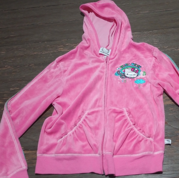 Hello Kitty | Jackets & Coats | Vintage Hello Kitty Velour Jacket For ...
